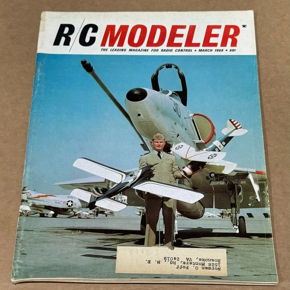 R/C Modeler Magazine | Other | Rc Modeler March 968 Swelta Easy ...
